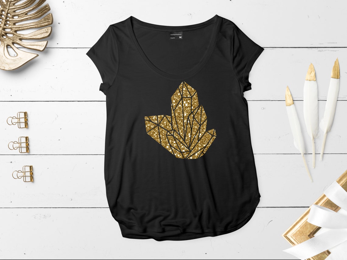 Gemstone Svg, Crystal Svg File, Crystal Cluster SVG, Rocks and Minerals ...