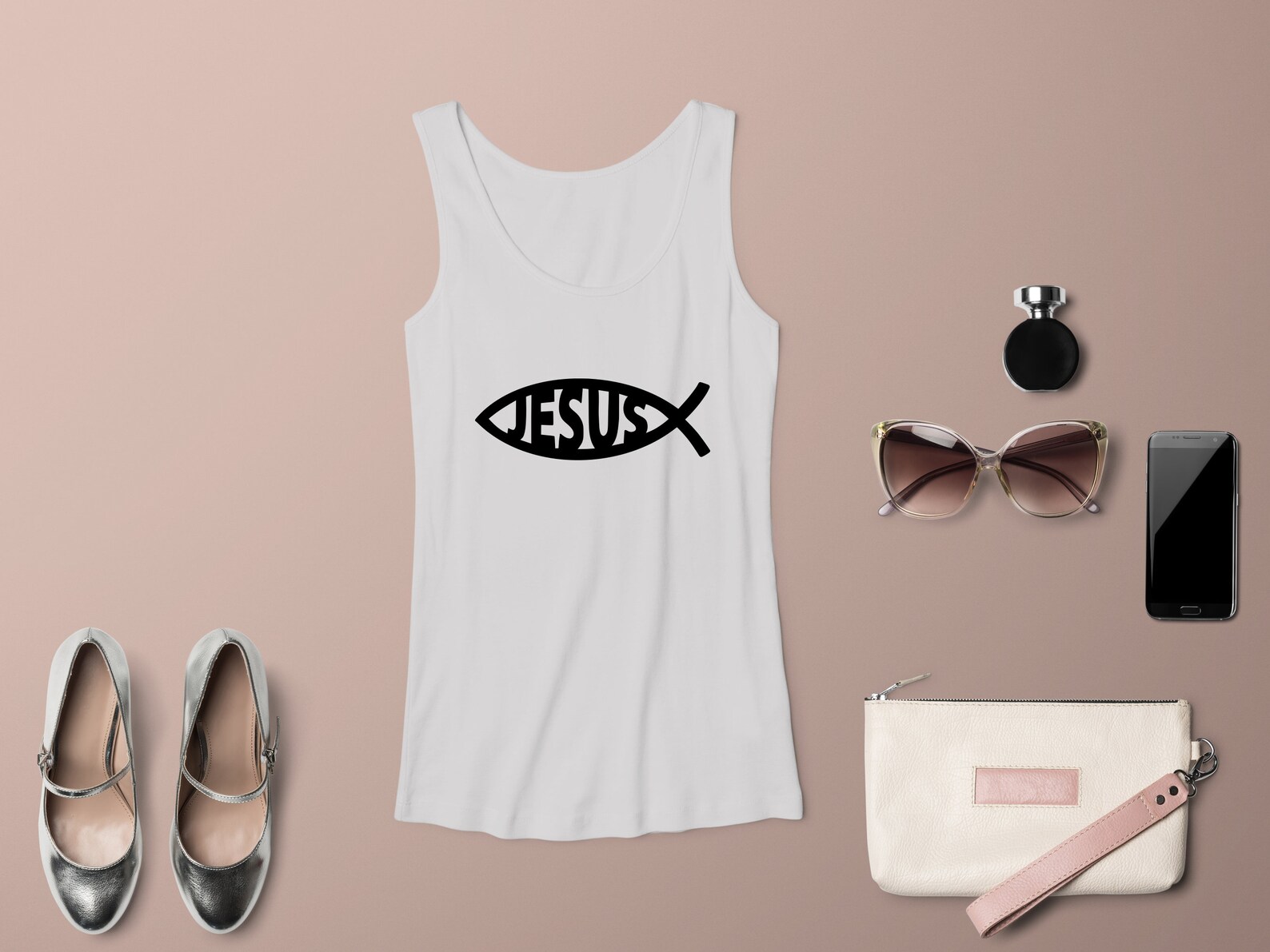 Jesus Svg, Jesus Fish Symbol SVG, Ichthus Svg, Christian SVG, Faith Svg ...