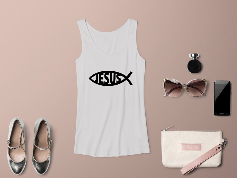 Jesus Svg, Jesus Fish Symbol SVG, Ichthus Svg, Christian SVG, Faith Svg ...