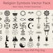 Religious SVG Bundle, 46 Spiritual Emblems Svg, Christian Svg ...