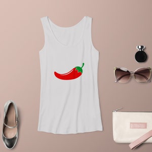 Hot Red Chili Pepper Svg - Instant Digital Download, Vector Cut File ...