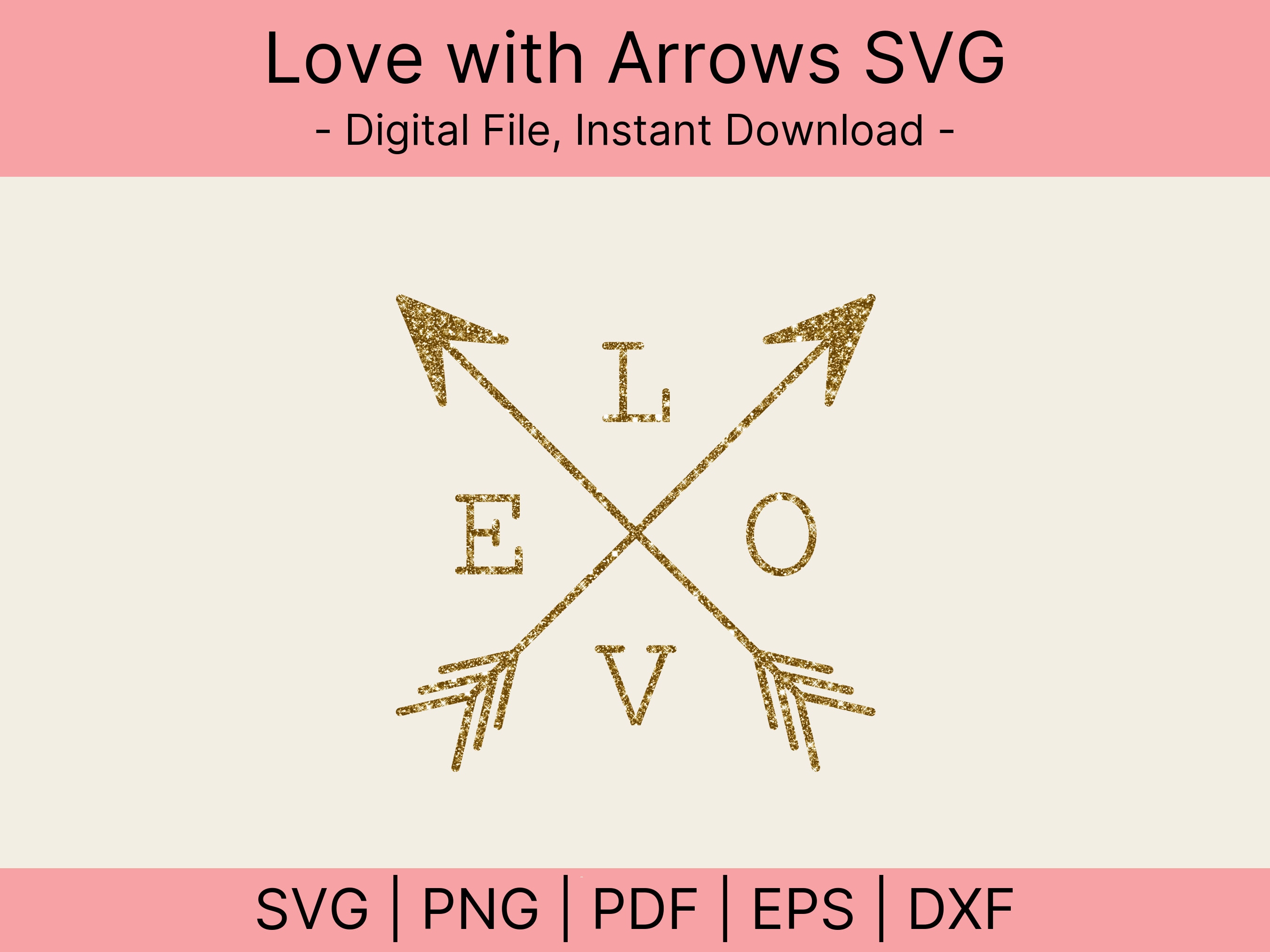 Love Heart Arrow Svg, Heart Arrow Svg, Love Valentine Svg, Valentines ...