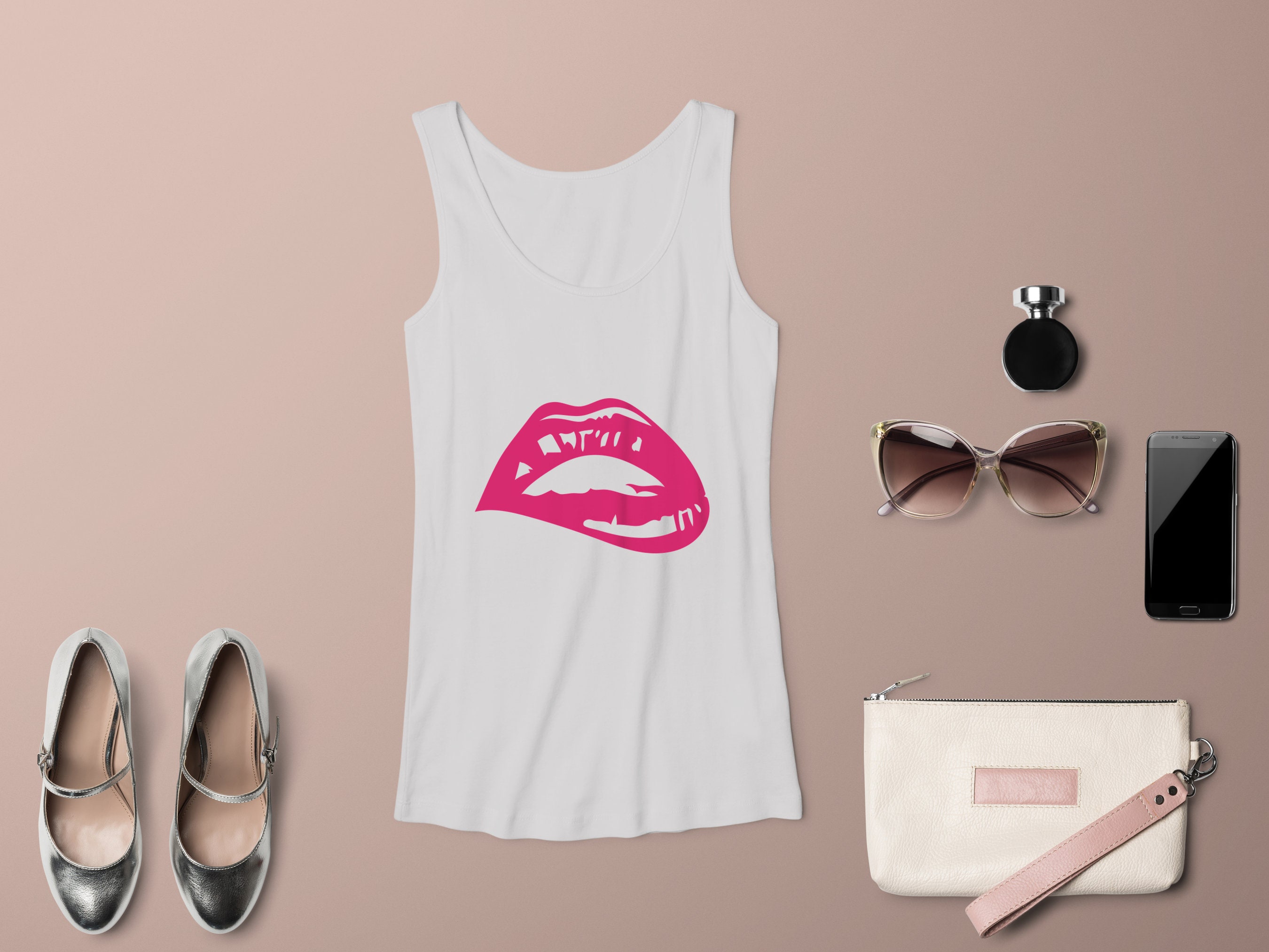Pink Lips Svg Png, Dripping Lips Svg - Dripping Lips Cut File, Dripping ...