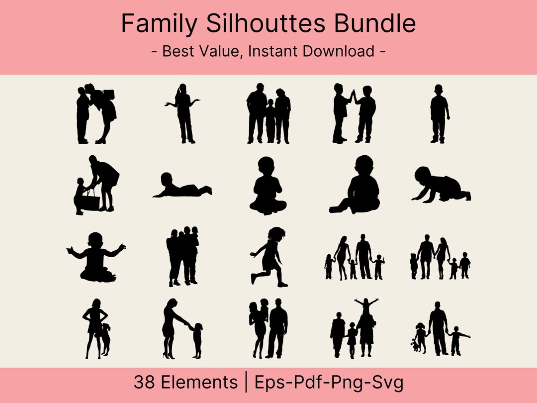 Family Svg Files, Family Svg, Family Silhouette, Family Cut Files ...