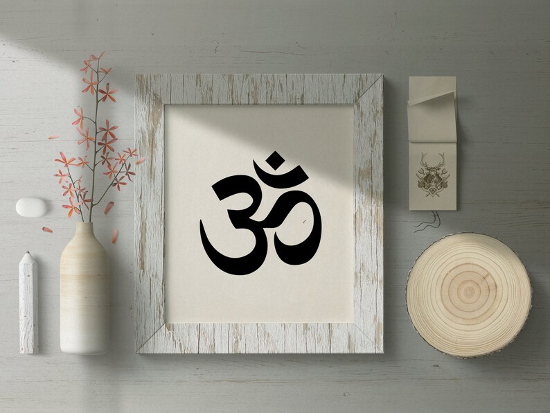 Om Svg, Ohm Svg, Mantra Svg, Meditation Svg, Namaste Svg, Vector Cut ...