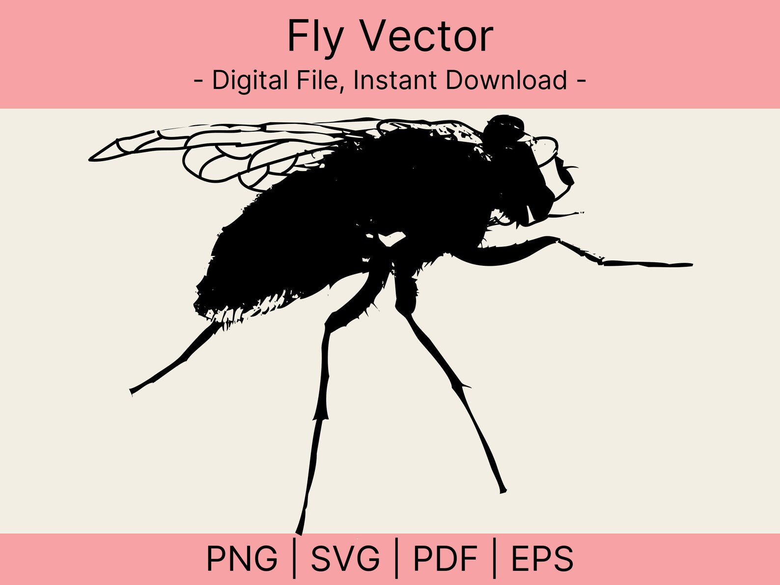 Flies Vector Pack for Cricut, Cricut Fly Vector Pack, Cricut Fly Vector ...