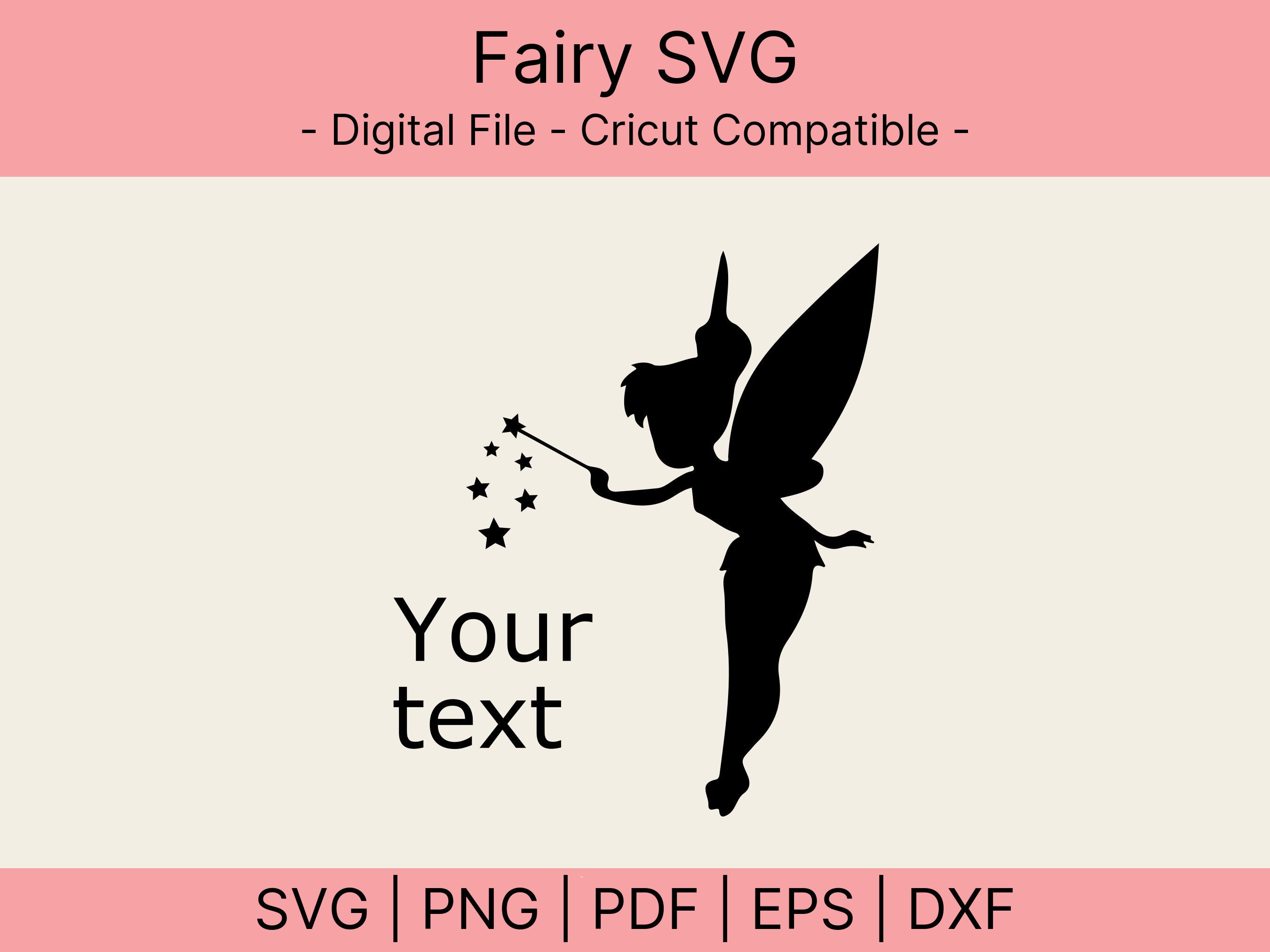 Simple Tinkerbell Silhouette