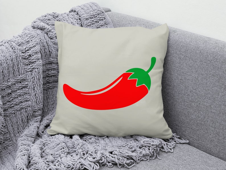 Hot Red Chili Pepper Svg Instant Digital Download, Vector Cut File for ...