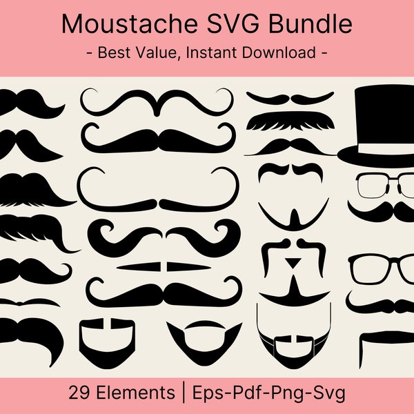 Free Mustache Rides Svg - Etsy