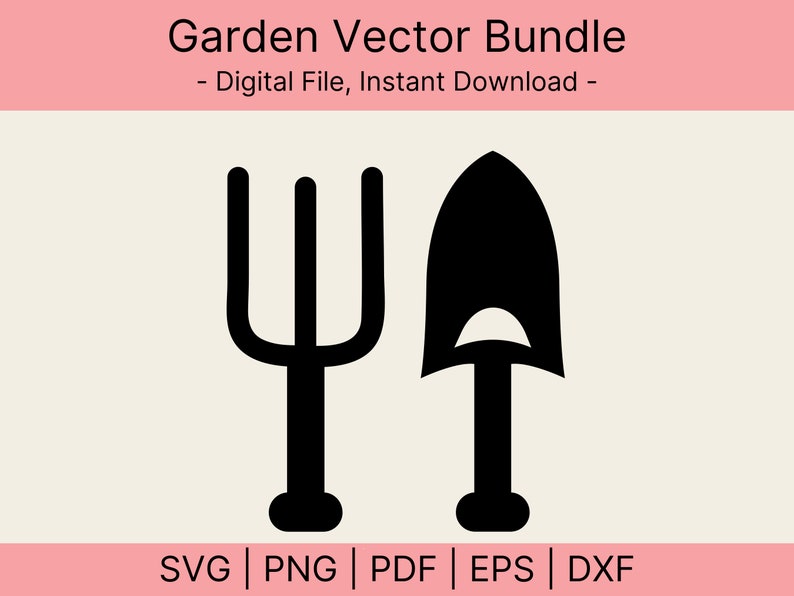 Garden Tools SVG Bundle , Garden SVG Silhouettes , Tools SVG ...