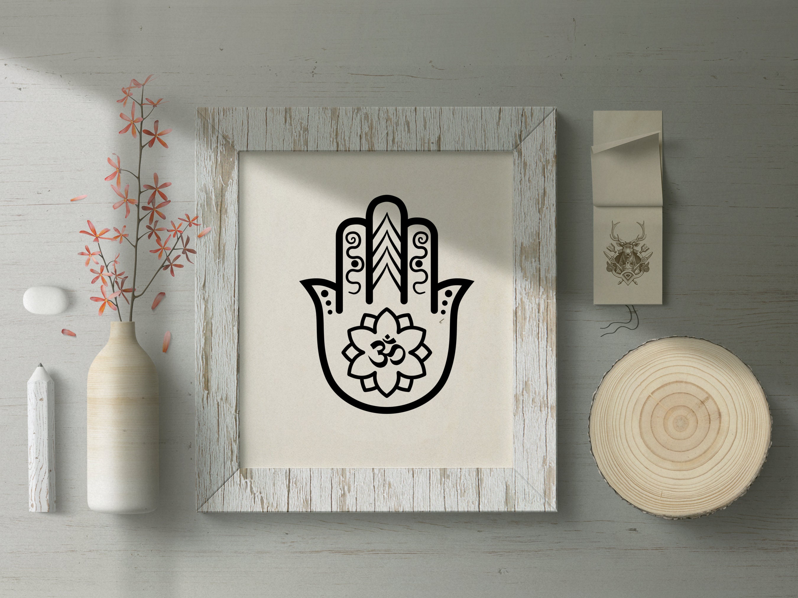 Hamsa SVG, Spiritual SVG, Meditation Svg, Yoga PNG, Hamsa Hand, Hand of ...
