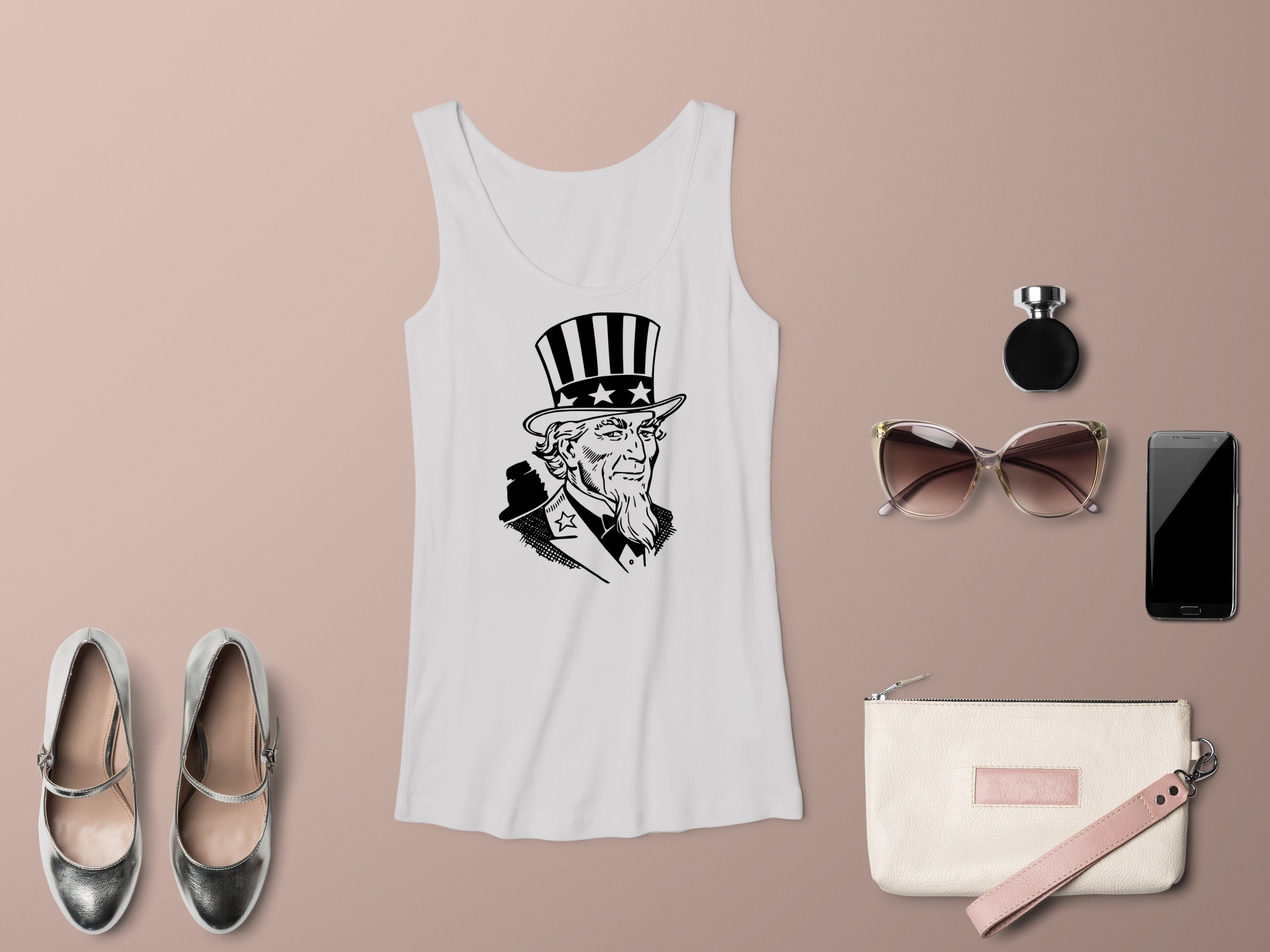 Uncle Sam Svg, Vintage Uncle Sam Drawing Svg, American Icon Svg ...