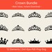 Royal Crown SVG Bundle Princess Tiara SVG King Crown Queen - Etsy