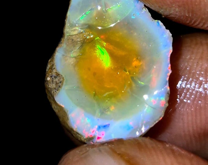 7 CTS, Ethiopian Opal Raw, Opal Rough, Crystal Opal Rough, Big Opal ...