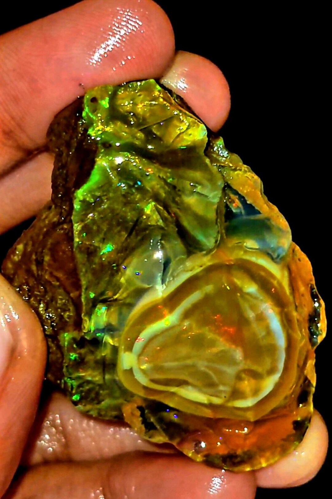 160 Crt, Ethiopian Opal Raw, Opal Rough, Crystal Opal Rough, Big Opal ...