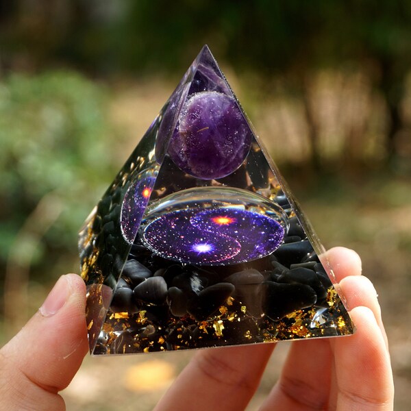 Amethyst Orgonite - Etsy