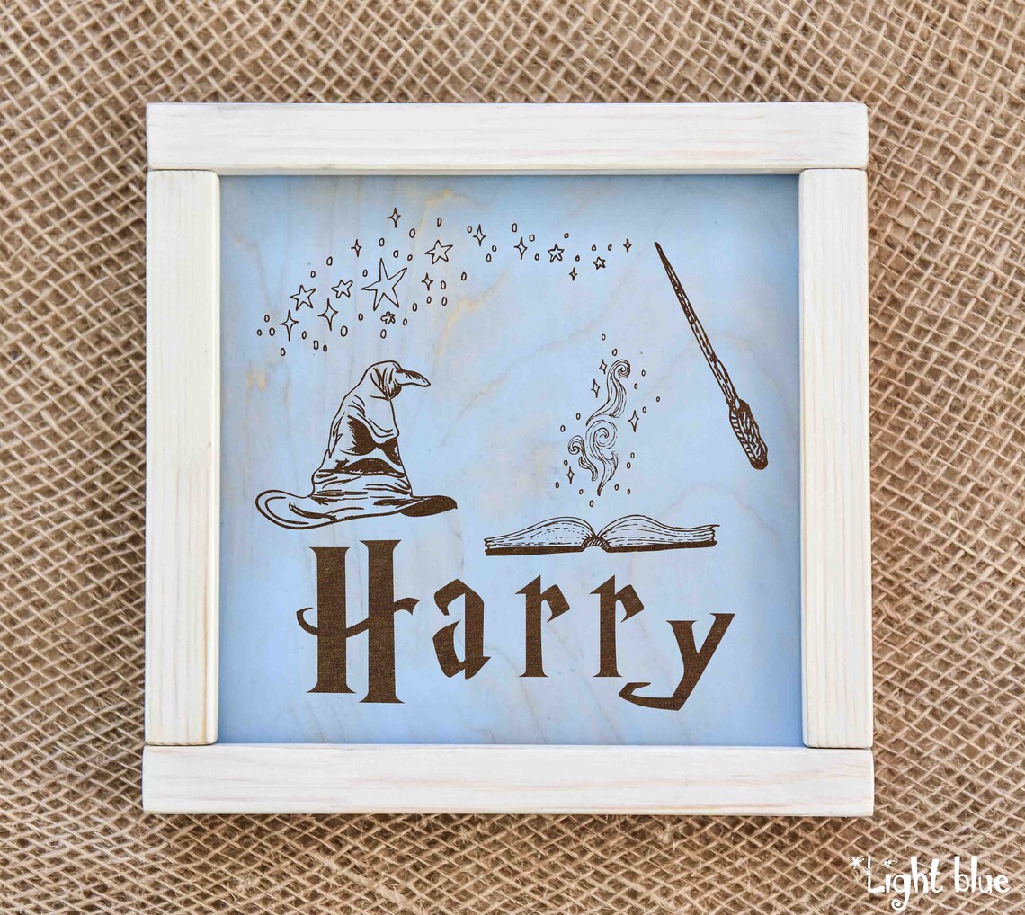 Harry potter nursery Personalized harry potter signs Harry | Etsy