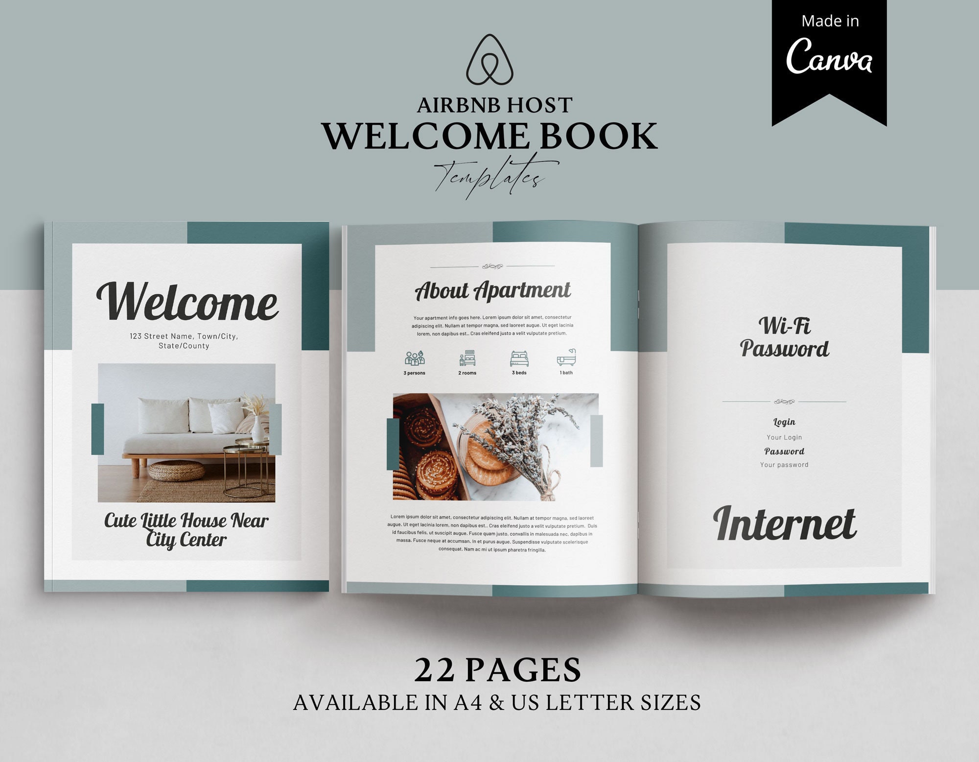Airbnb Guest Book Template Pathjes