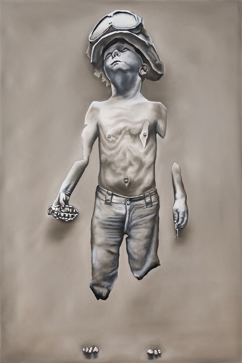 Original Print Oil Art Canvas,hyper Realism Painting on Canvas,wall Art ...