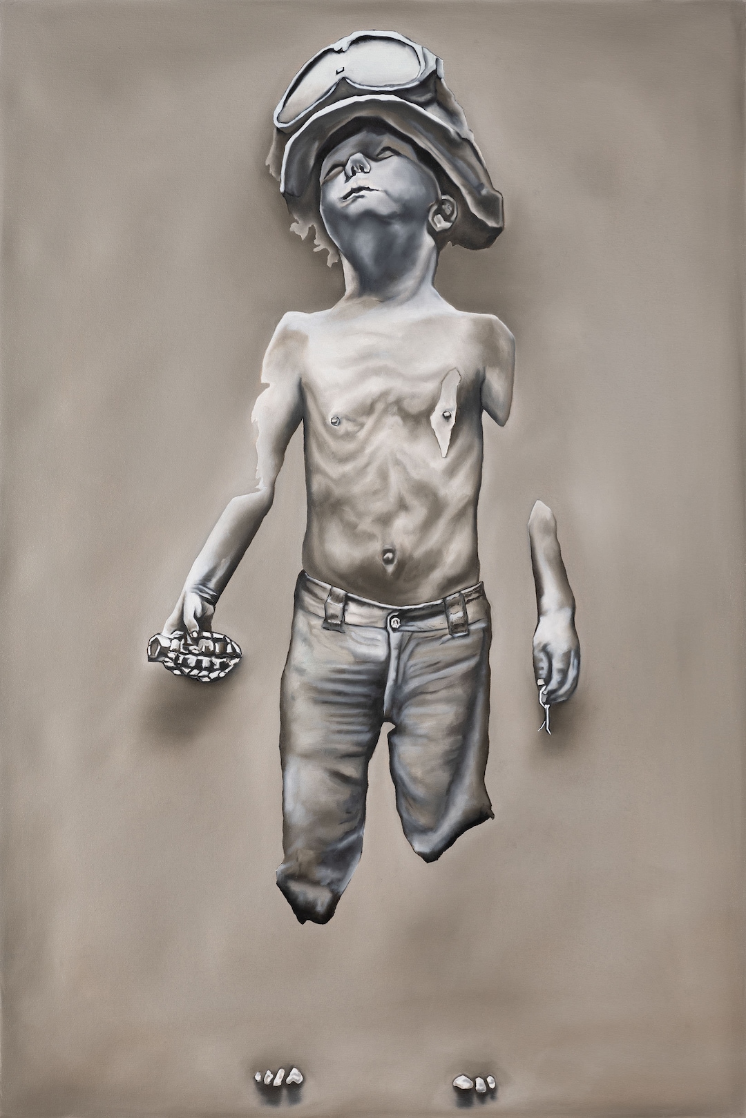 Original Surreal Oil Painting on Canvas: Modern Hyperrealism Art ...