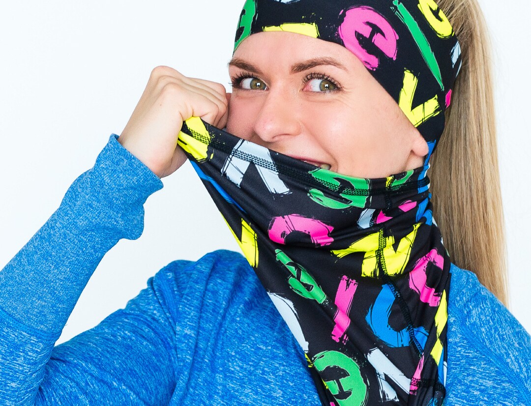 Tubus ELEVEN LETT Universal Neck Gaiter, Universal Scarf, Face Mask ...