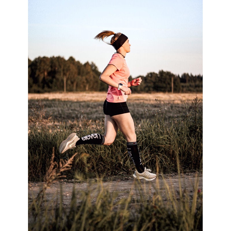 Compression Socks ELEVEN BLACK for Men & Women Anti DVT - Etsy