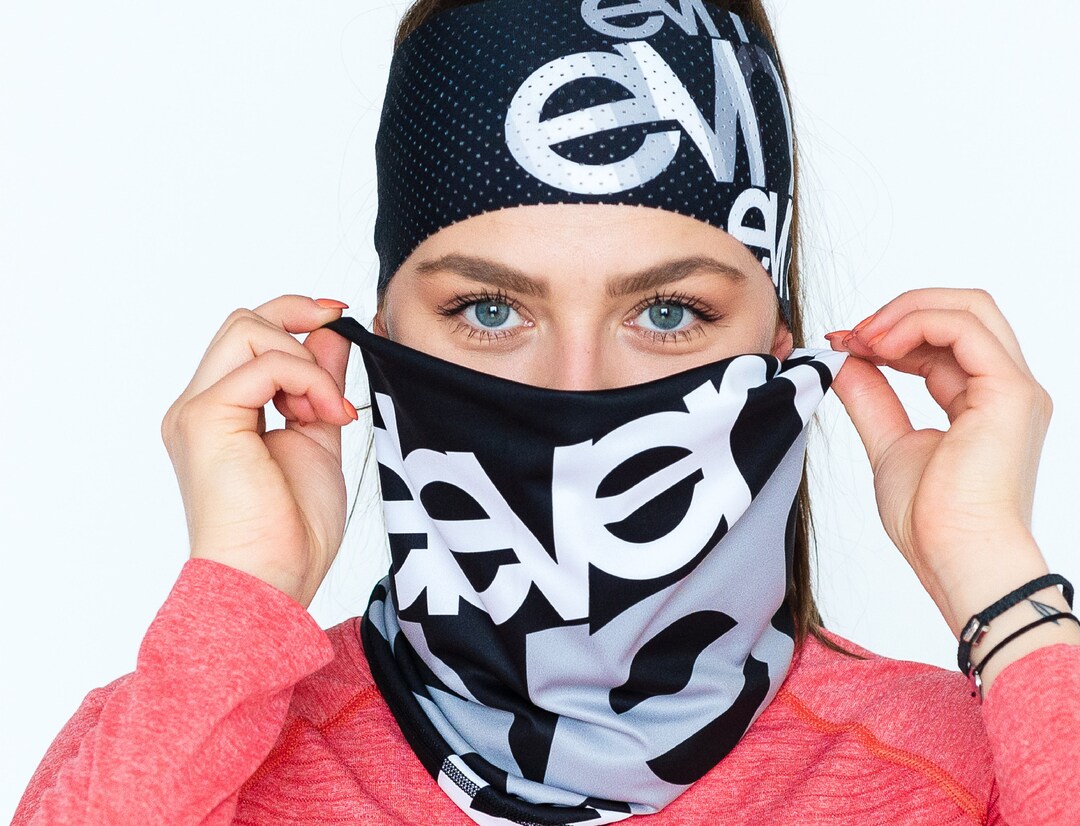 Tubus ELEVEN BW Neck Gaiter, Universal Scarf, Face Mask, Beanie, Dust ...