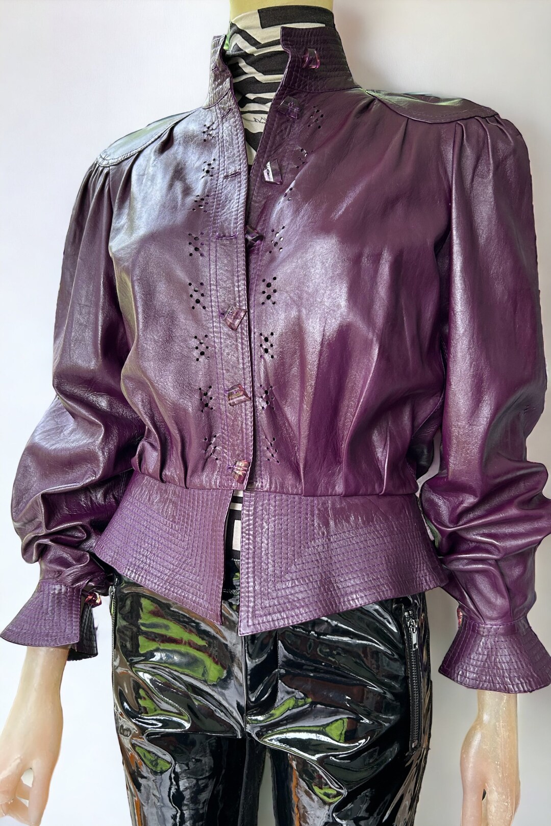 Oustanding & Rarely Available 80s Jean Muir for Marshall Field and Co ...