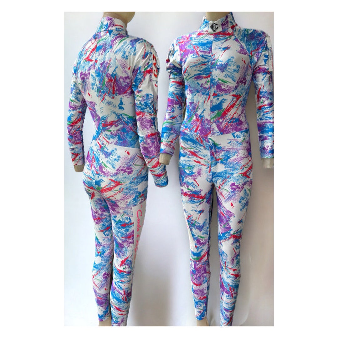 Epic Vintage Ski Race Suit - Etsy