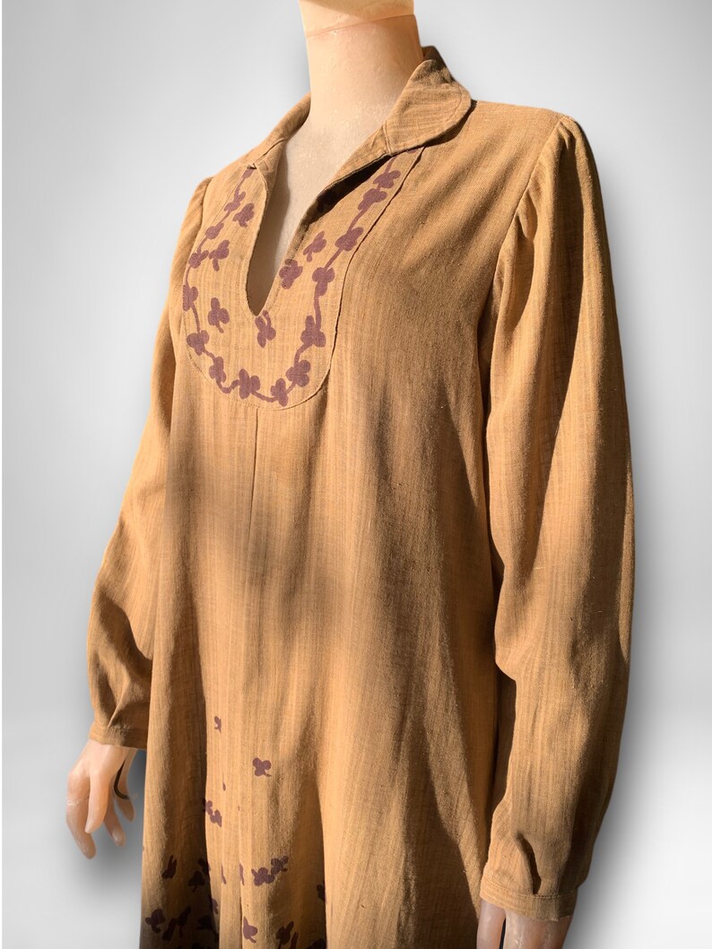 1970’s Kate Beaver Printed Tunic Dress - Etsy