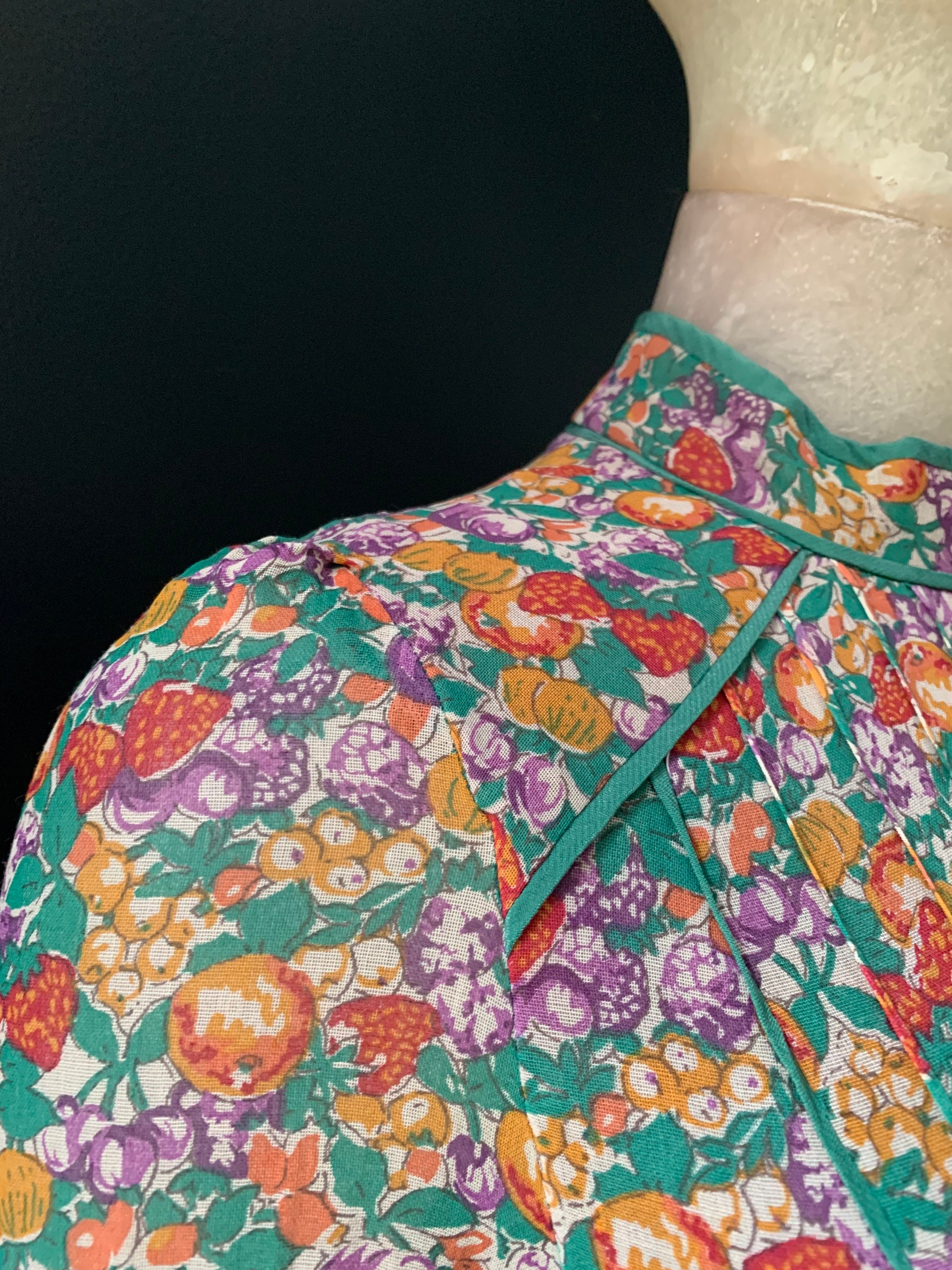 1970s Anna Belinda Floral Tiered Maxi Dress Keyhole Buttons - Etsy ...