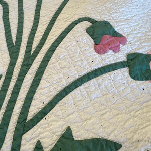 Graceful Poppies Marie Webster 1930s Quilt Piece - Etsy