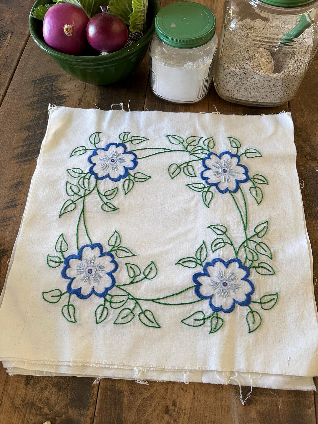 Vintage Embroidered Quilt Blocks Sold Individually - Etsy