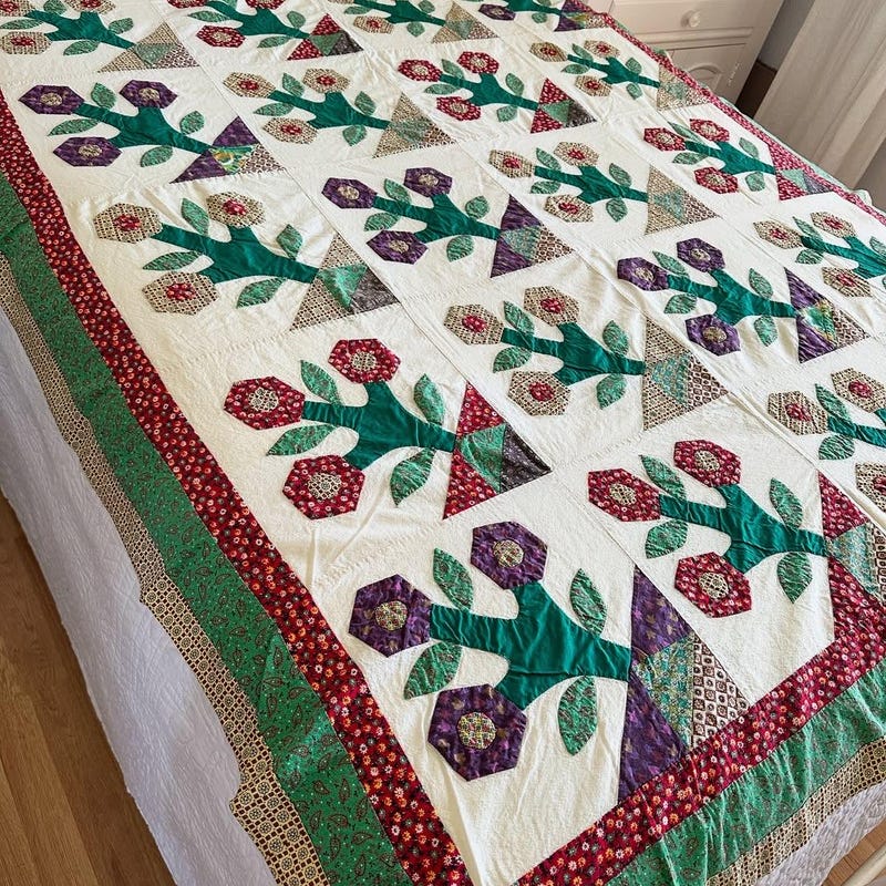 Applique Tablecloth - Etsy