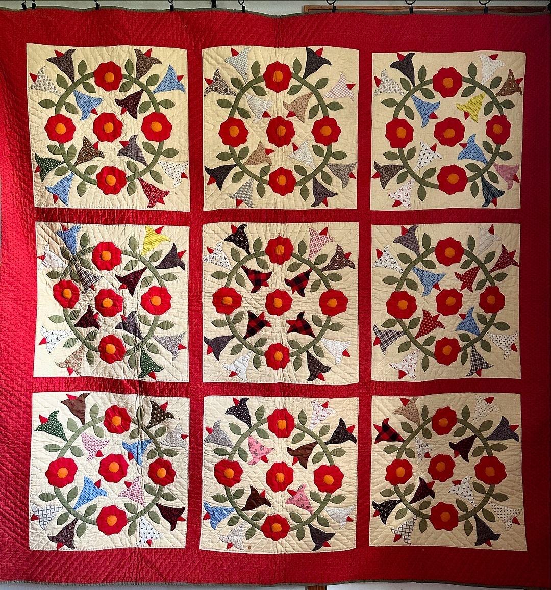 Incredible This Early Quilt Deserves to Be on the Cover of a Quilt Book ...