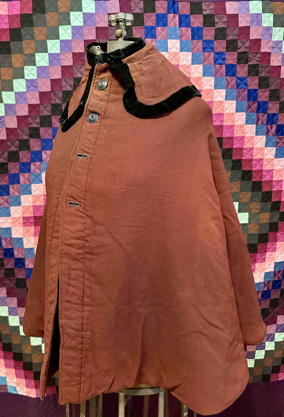 Antique Amish Girls Brown Wool Cape or Cloak C1920 - Etsy