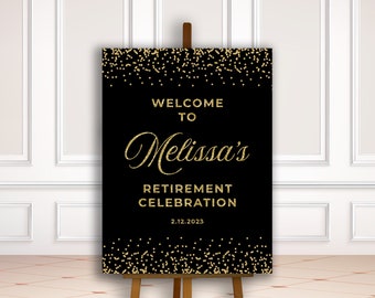 Retirement Party Welcome - Etsy