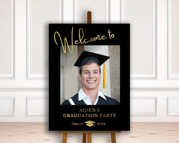 Digital or Printed Graduation Posters 2022 Graduation Welcome - Etsy