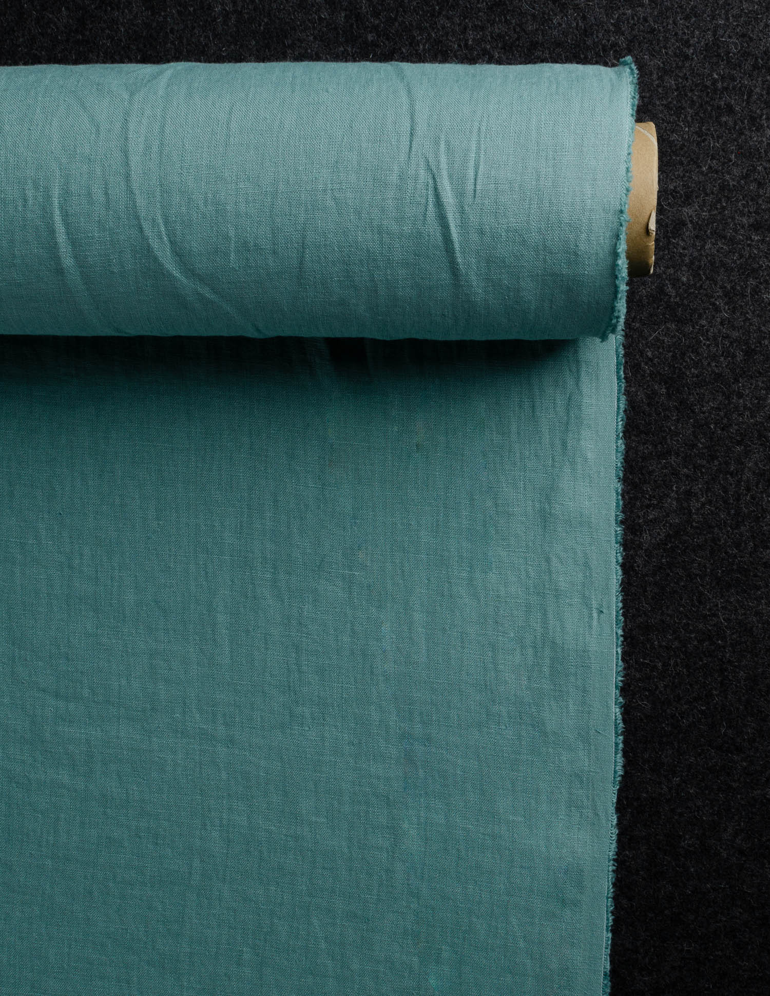 Electric Blue Medium Weight Linen Fabric, Turquoise Linen Fabric Supply ...