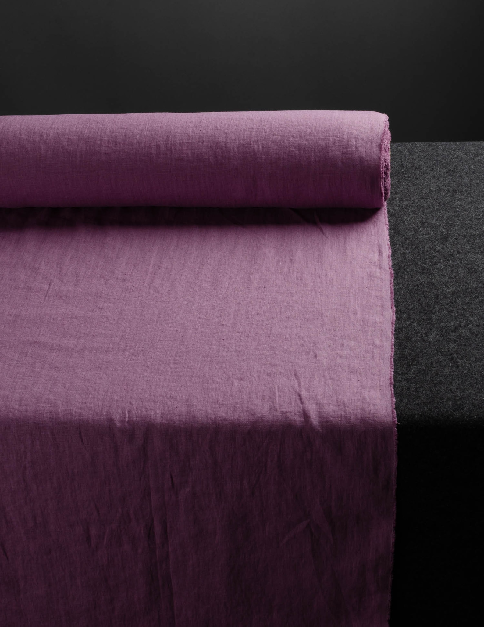 Light Purple Colour Medium Weight Linen Fabric Supply, Lilac Linen Flax ...