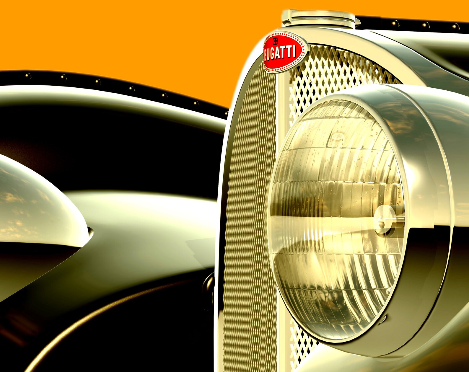 Bugatti Type 57SC Atlantic. Digital Poster. Gift for Man. Car Posters ...