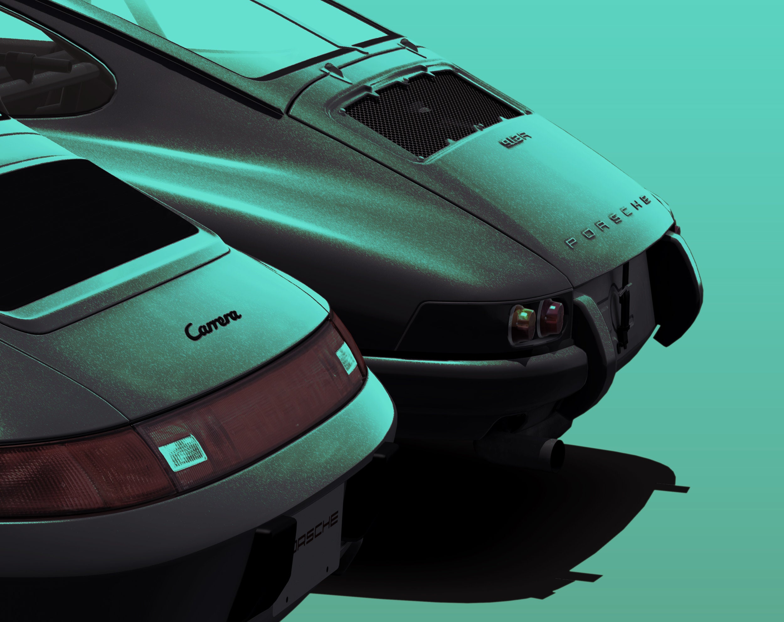 Porsche 911 Evolution. Digital Poster. Gift for Man. Car Posters for ...