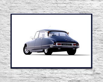 Citroën Ds Poster - Etsy
