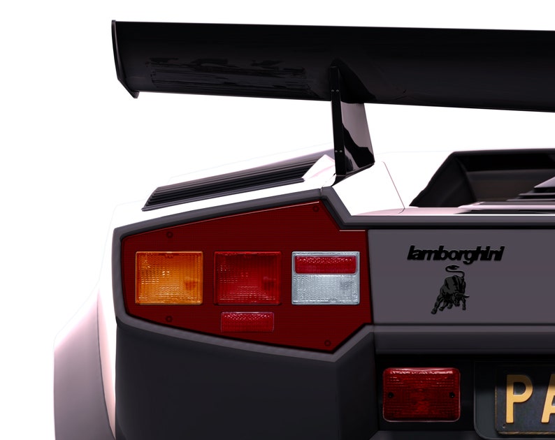 Lamborghini Countach LP5000 S Quattrovalvole Digital Poster Gift for ...