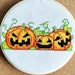 Spooky Pumpkins Cross Stitch Pattern PDF File Halloween Scary - Etsy