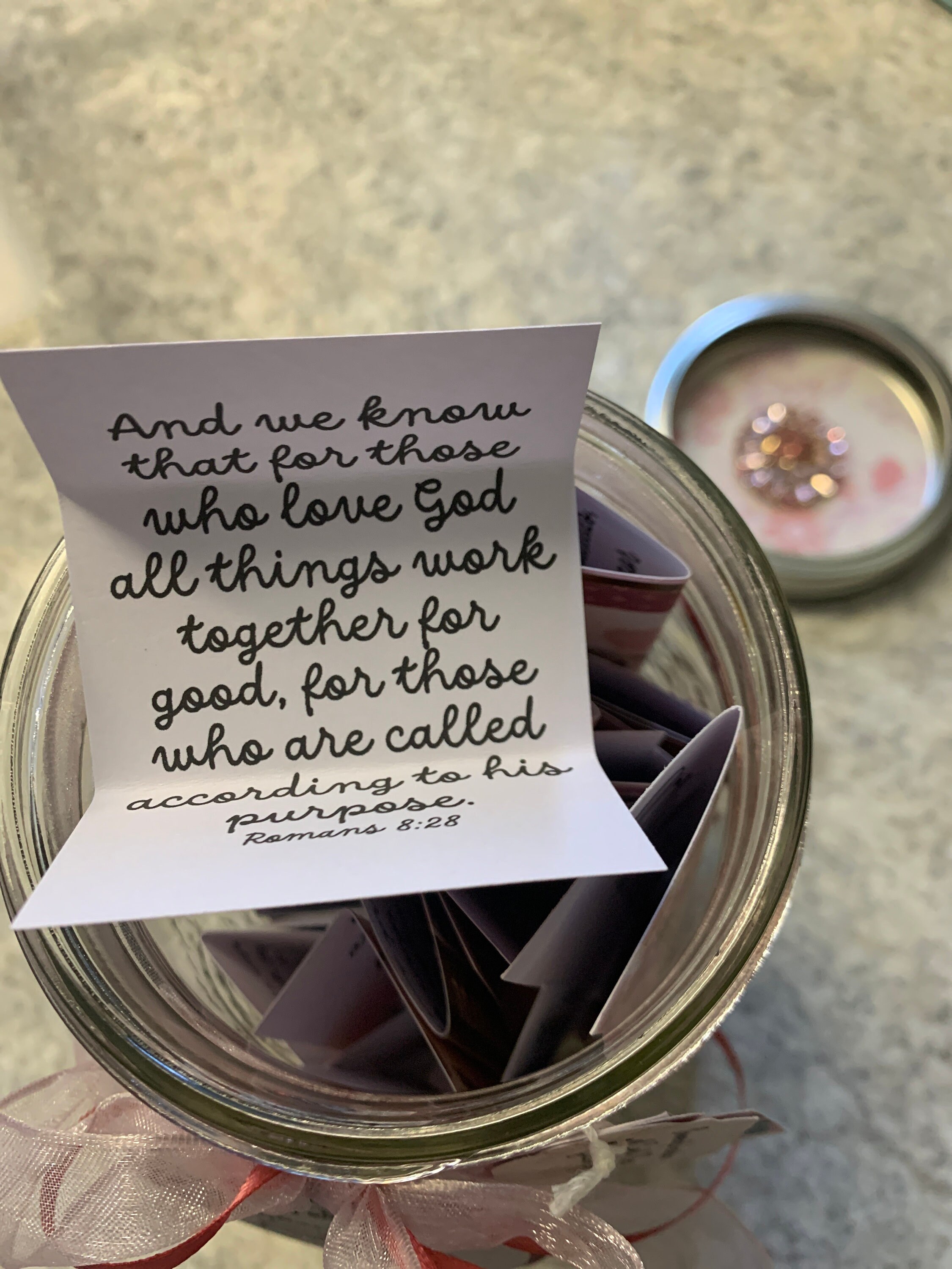 Scripture Jar of Everyday Bible Verses. A Popular Great Gift to Help ...