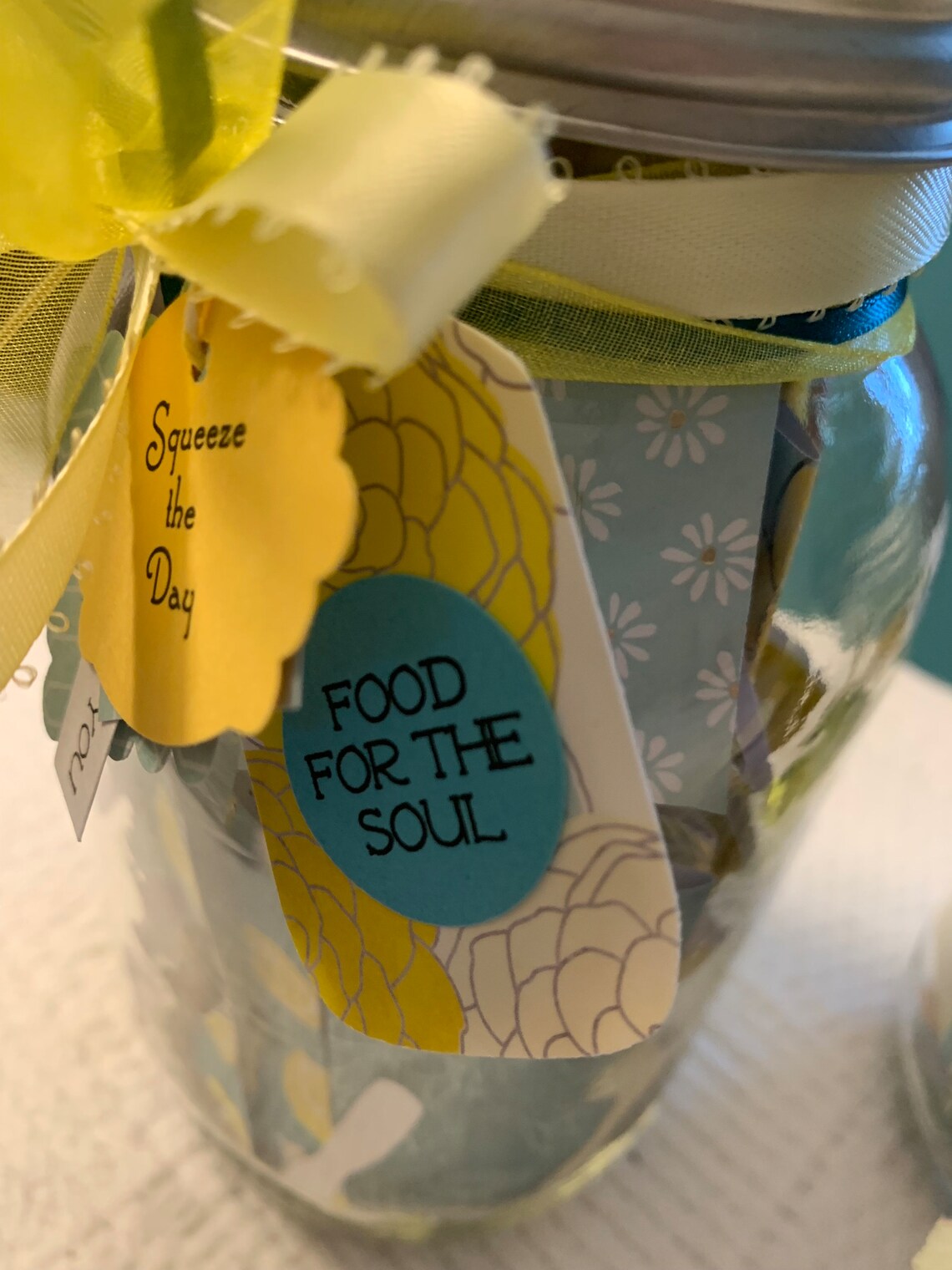 Encouraging Scriptures and Names of God. Refreshing Lemon Themed Paper ...