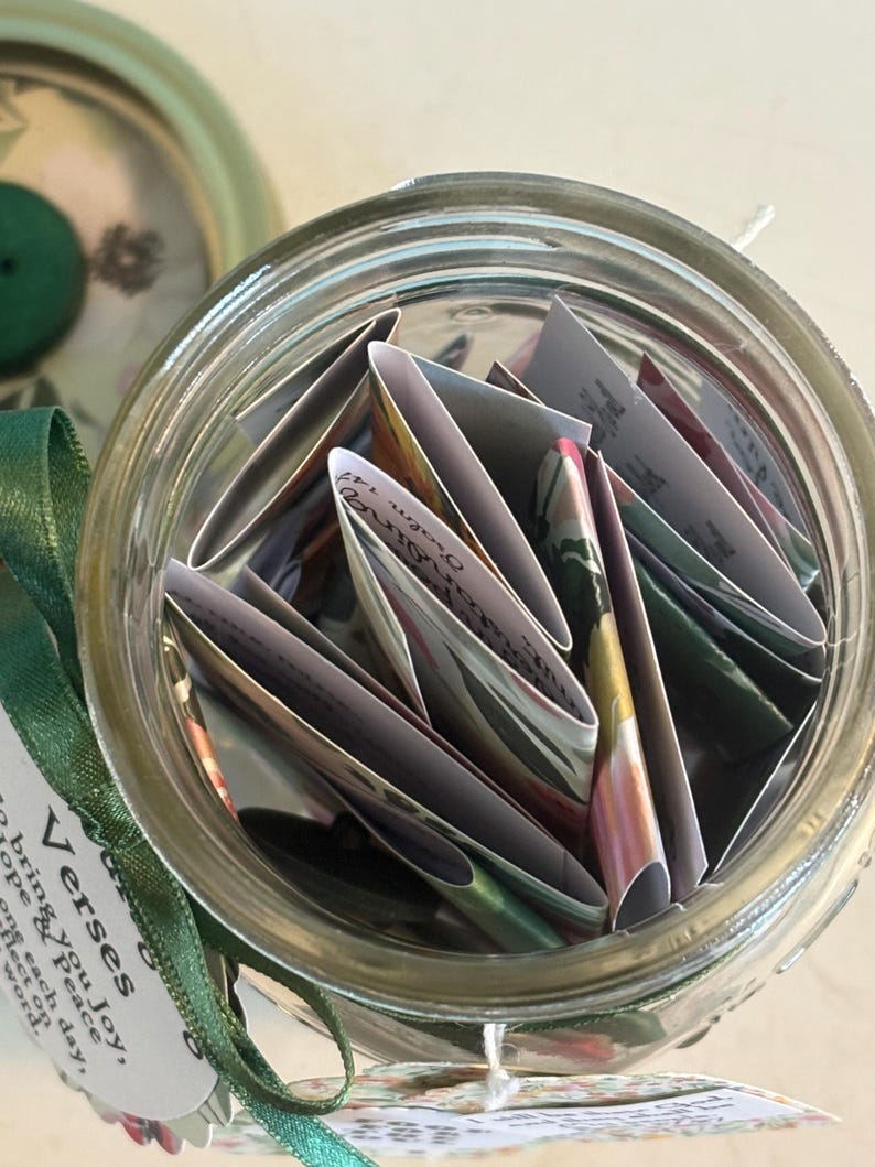 Serious Scripture Jar: Encouragement Gift ESV/NIV/CSB - Etsy
