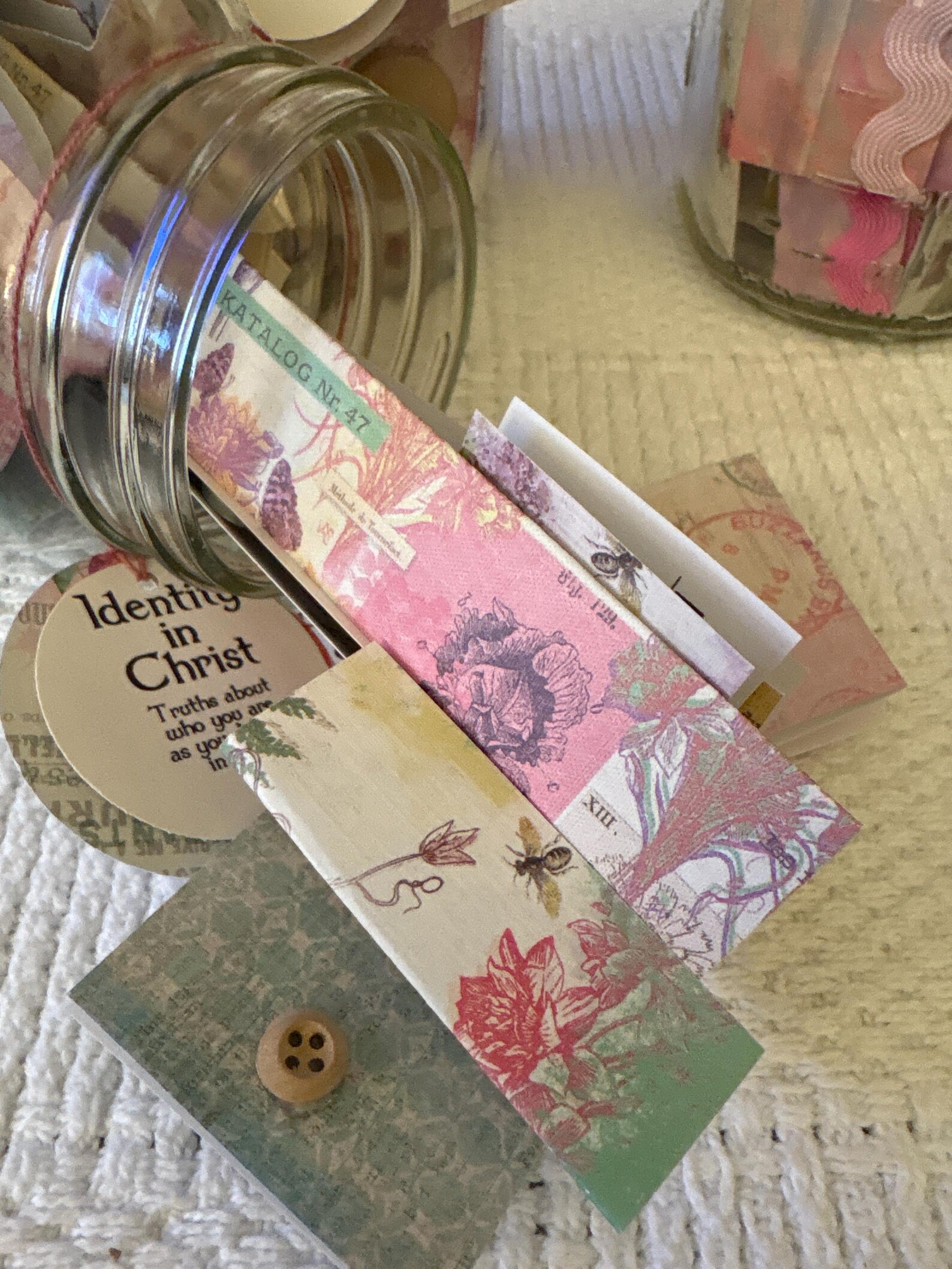 Identity in Christ Scripture Jar: Encouraging Verses for Believers - Etsy