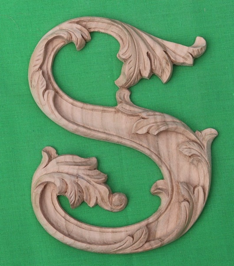 A2z-1to9: Hand Carved English Alphabets Number| Letter | Ken Hunt ...